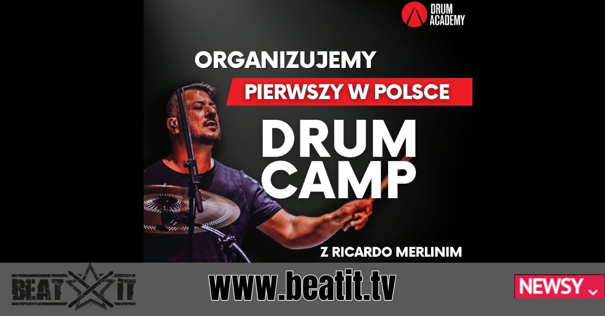 Drum camp z Ricardo Merlinim | Beatit.tv - Portal perkusyjny