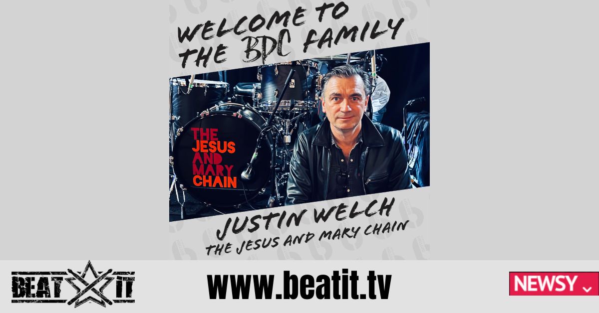 Justin Welch (The Jesus And Mary Chain) w rodzinie BDC | Beatit.tv ...